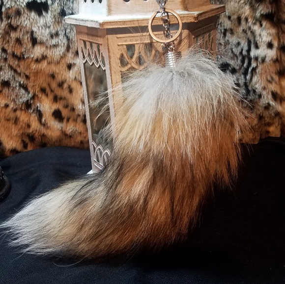 Bags | Fox Tails And Wolf Tail Key Chains | Poshmark